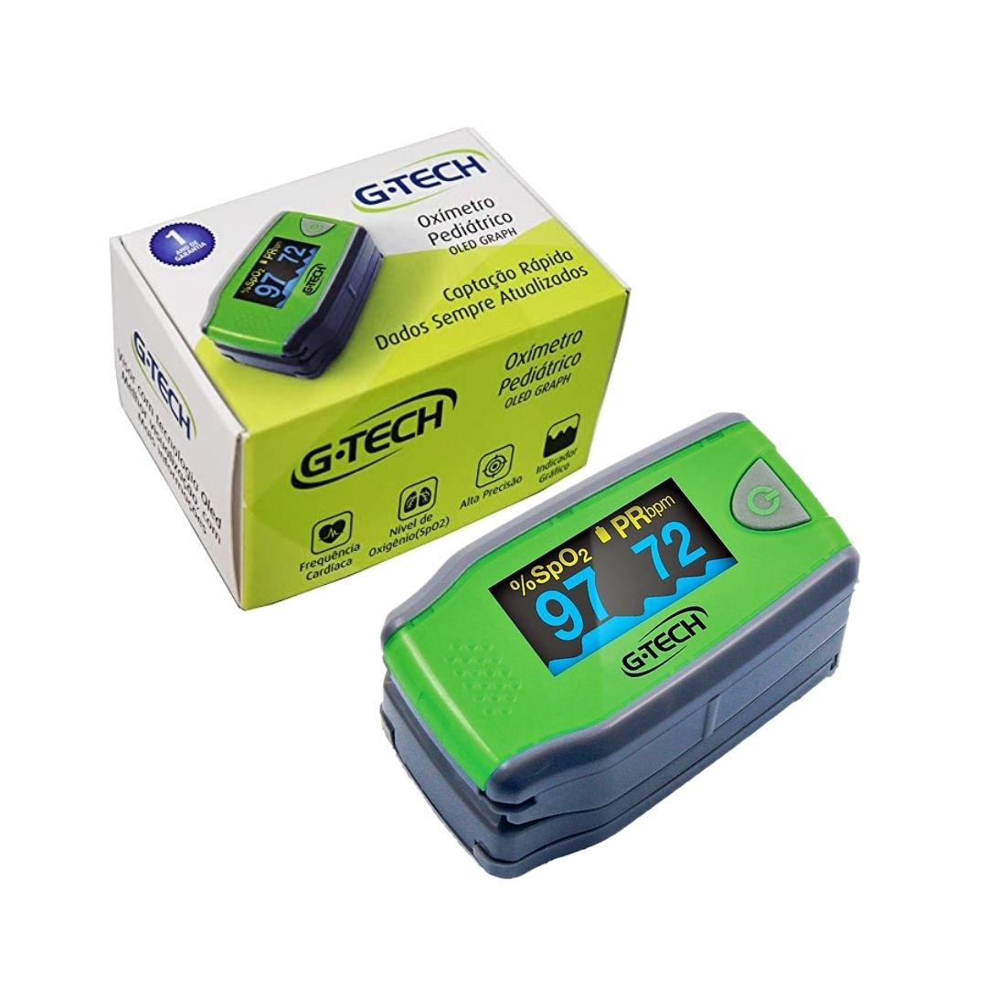 OXIMETRO DE DEDO PEDIÁTRICO LED GRAPH G-TECH – Cirúrgica Hortolândia
